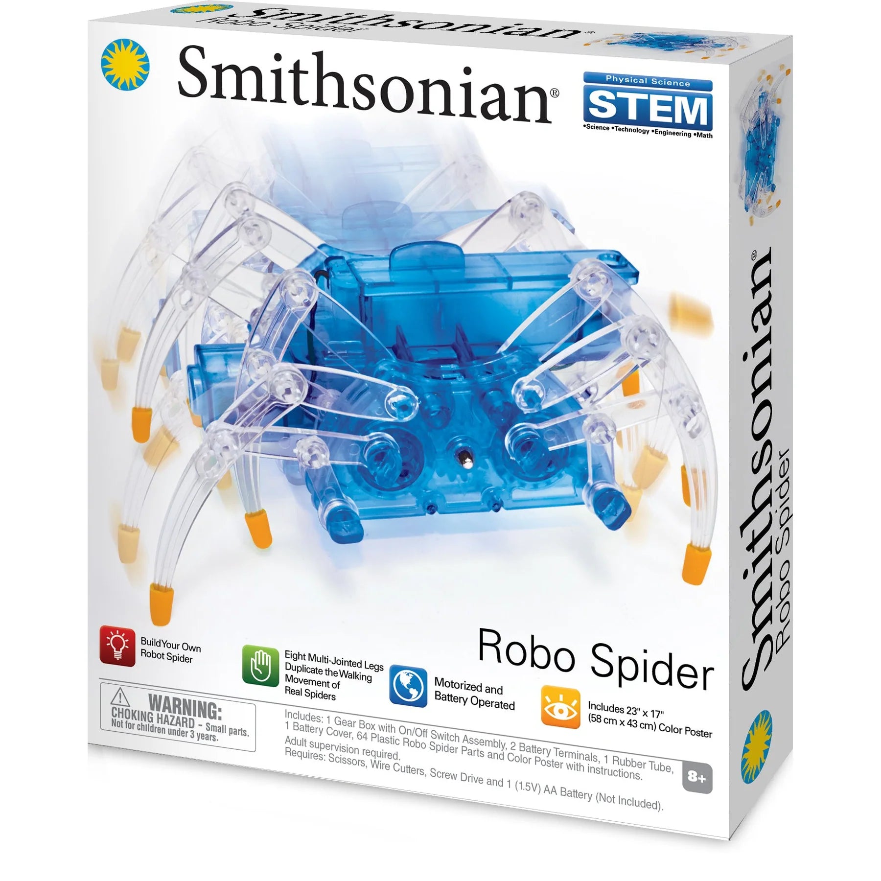 STEMfinity | Smithsonian Robo Spider | ToySmith