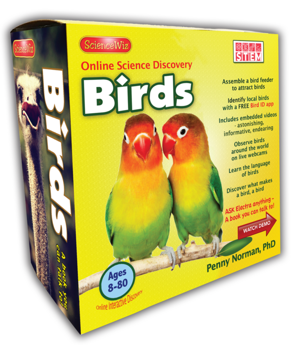 ScienceWiz Interactive Birds Kit and Book | STEMfinity