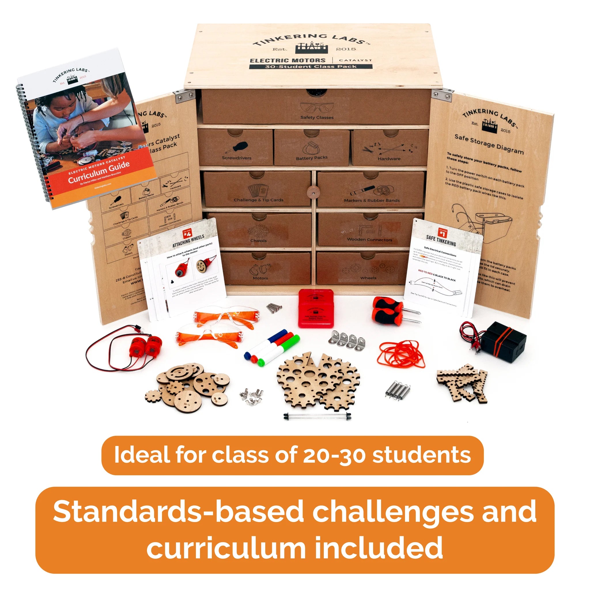 STEMfinity | Catalyst Class Pack and Cabinet | Birdbrain Technologies