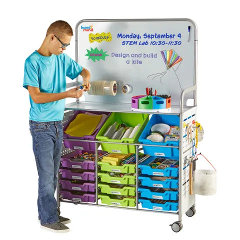STEMfinity | STEM Lab Makerspace Cart, Grades K-5 | Learning Resources