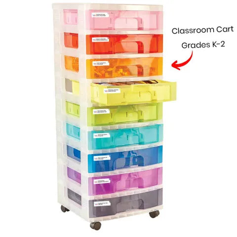STEMfinity | Classroom Makerspace Cart Grades K-2 | Learning Resources