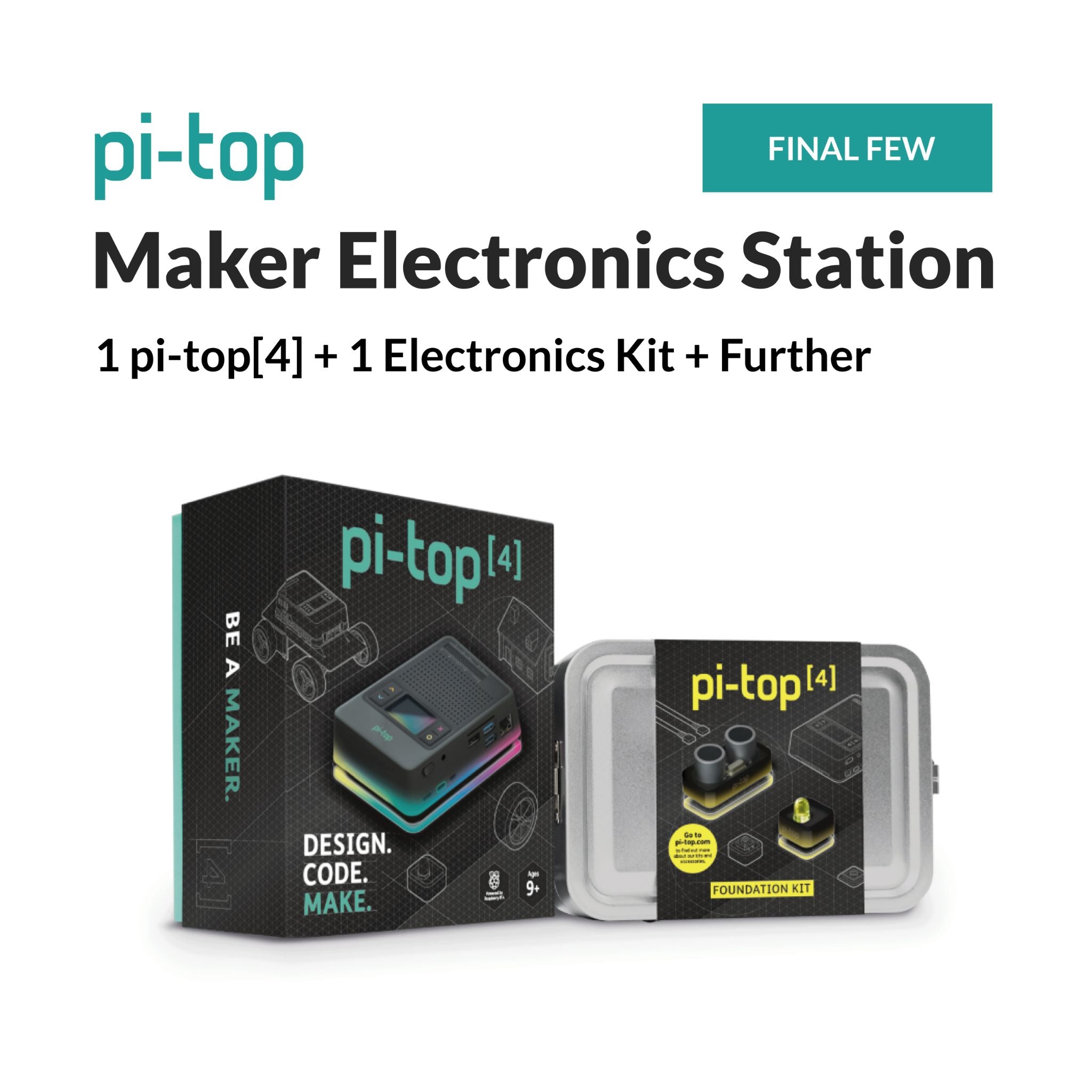 Pi Top Maker Electronics Station Stemfinity