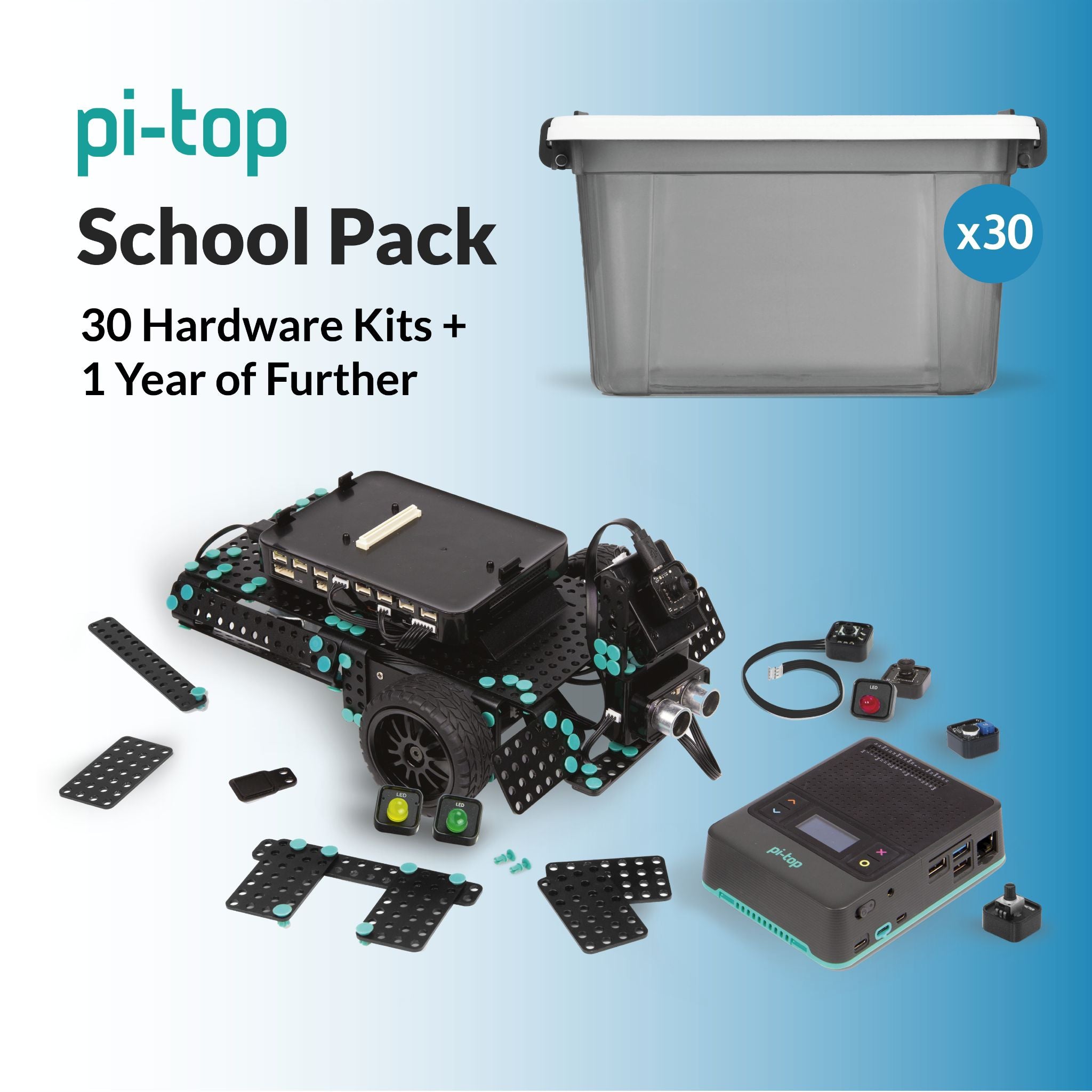 pi-top: CS & Robotics School Pack | STEMfinity