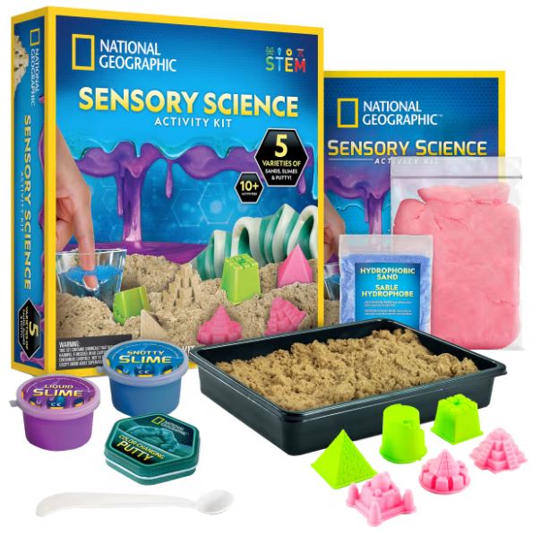 National Geographic: Sensory Science Activity Kit | STEMfinity