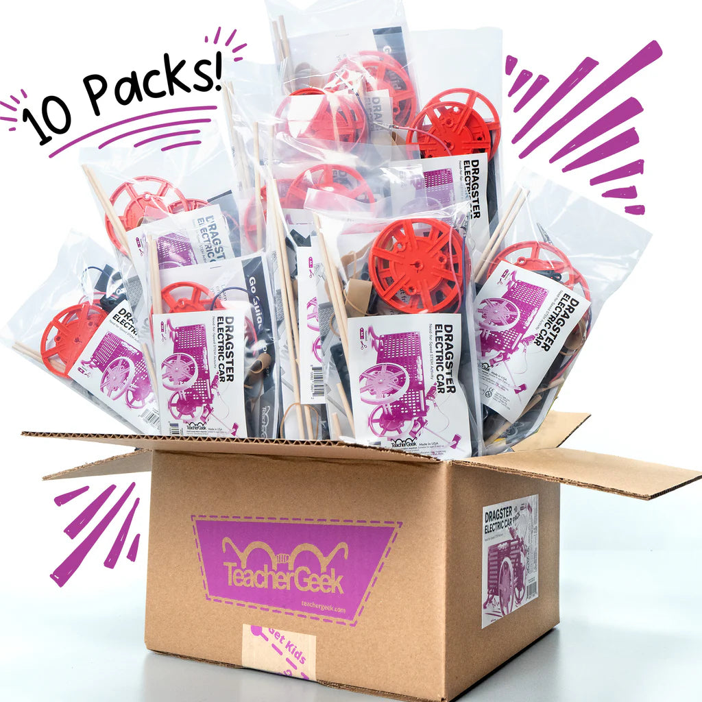 STEMfinity | Dragster Electric Car - 10 Pack | Teacher Geek