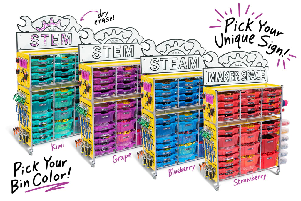 Maker Cart 2.0: The Ultimate STEM / STEAM Activity Cart | TeacherGeek | STEMfinity