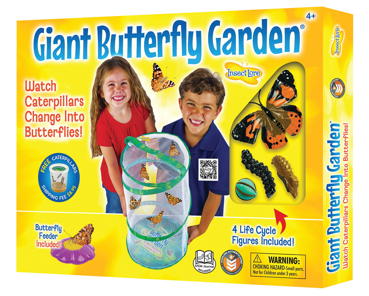 Insect Lore GIANT Butterfly Garden with Voucher – STEMfinity