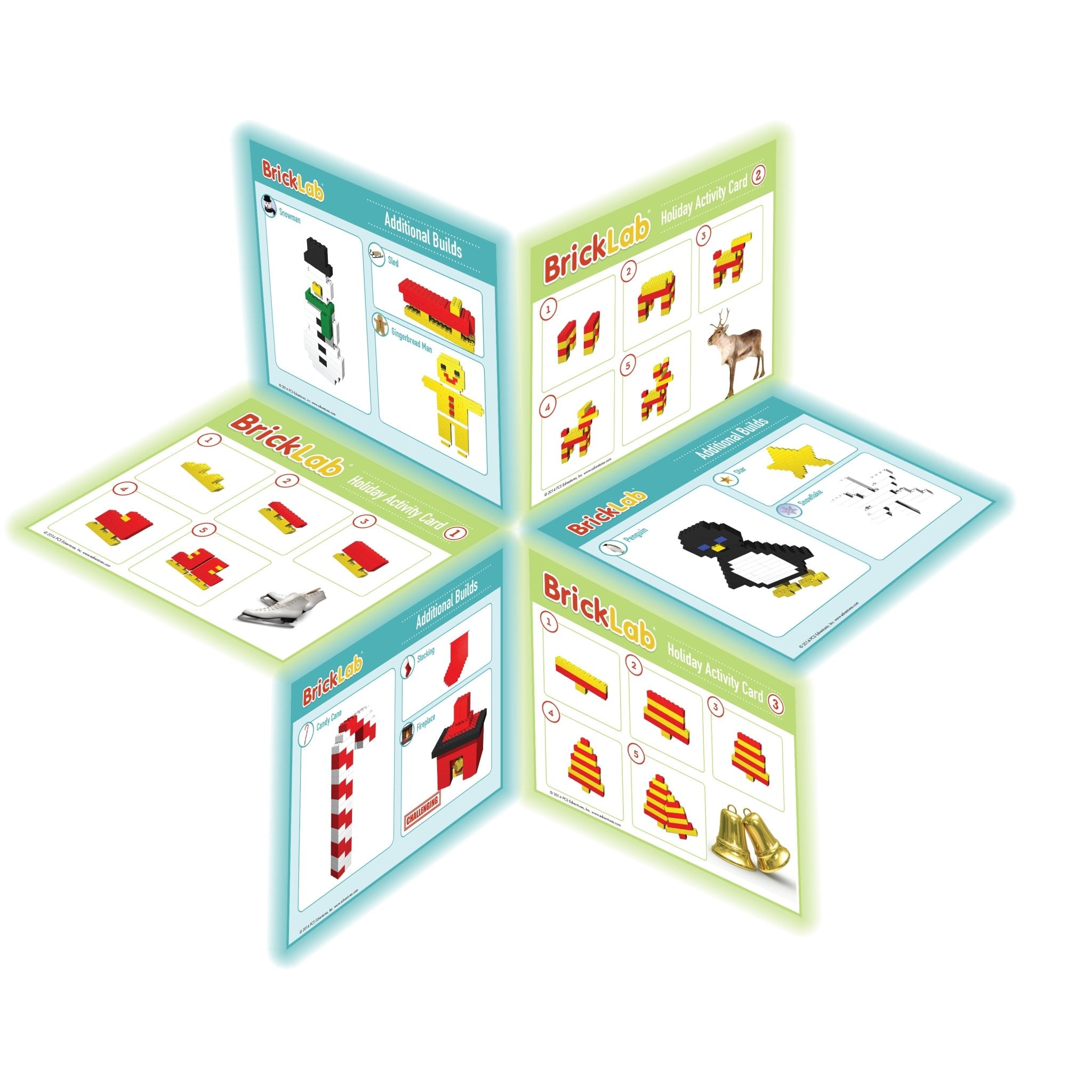 BrickLab Holiday Activity Cards | PCS | STEMfinity
