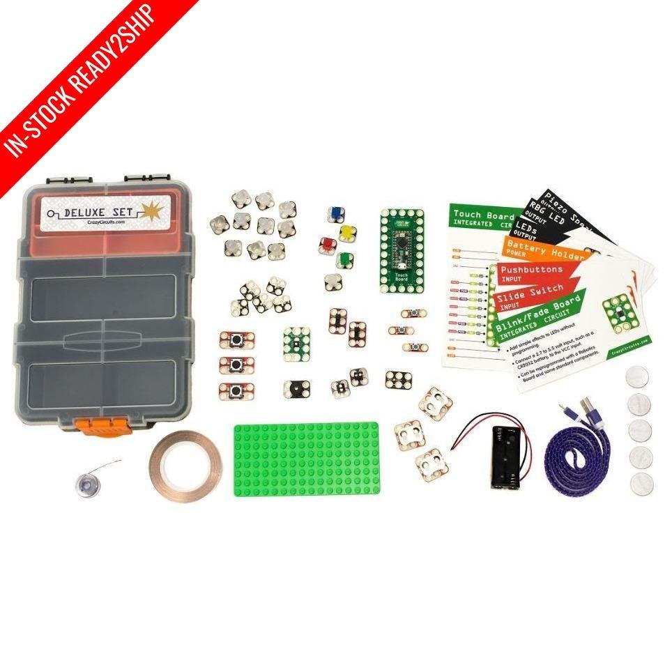 Crazy Circuits Deluxe Set | Brown Dog Gadgets | STEMfinity