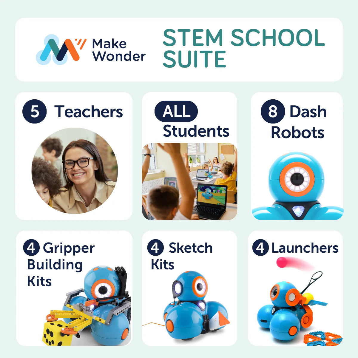 STEMfinity | Make Wonder Tech Center with Wonder Packs | Robotics