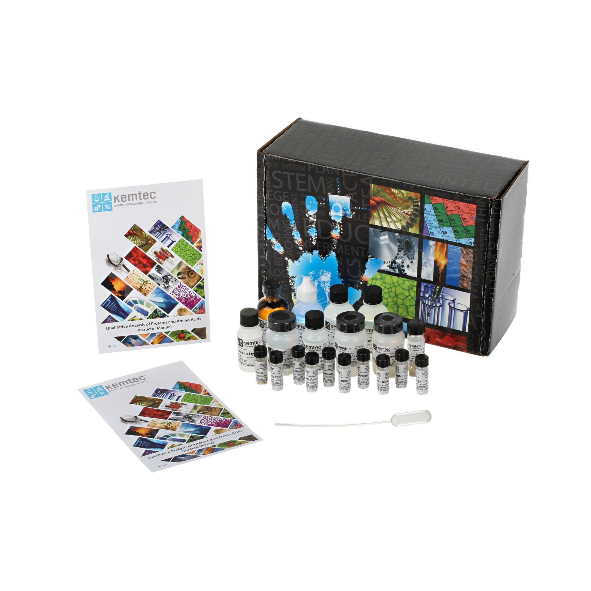 Qualitative Analysis of Proteins and Amino Acids | Kemtec Science | STEMfinity